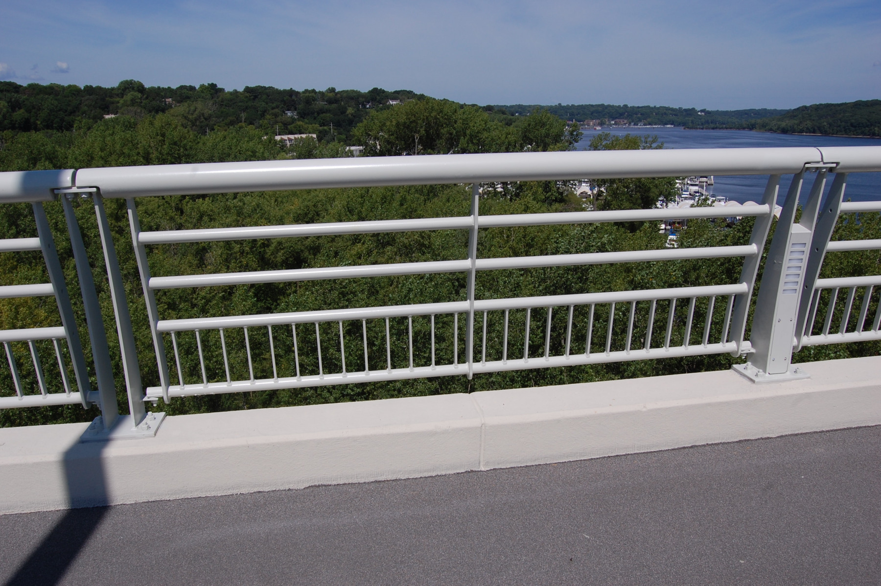 St. Croix River Crossing Ornamental Rail - Shawnee Steel & Welding