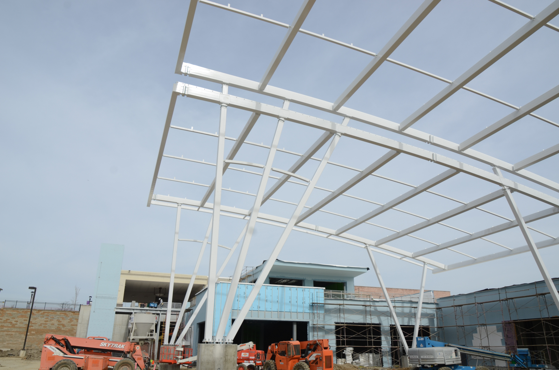 Ward Parkway Mall Canopy - Shawnee Steel & Welding