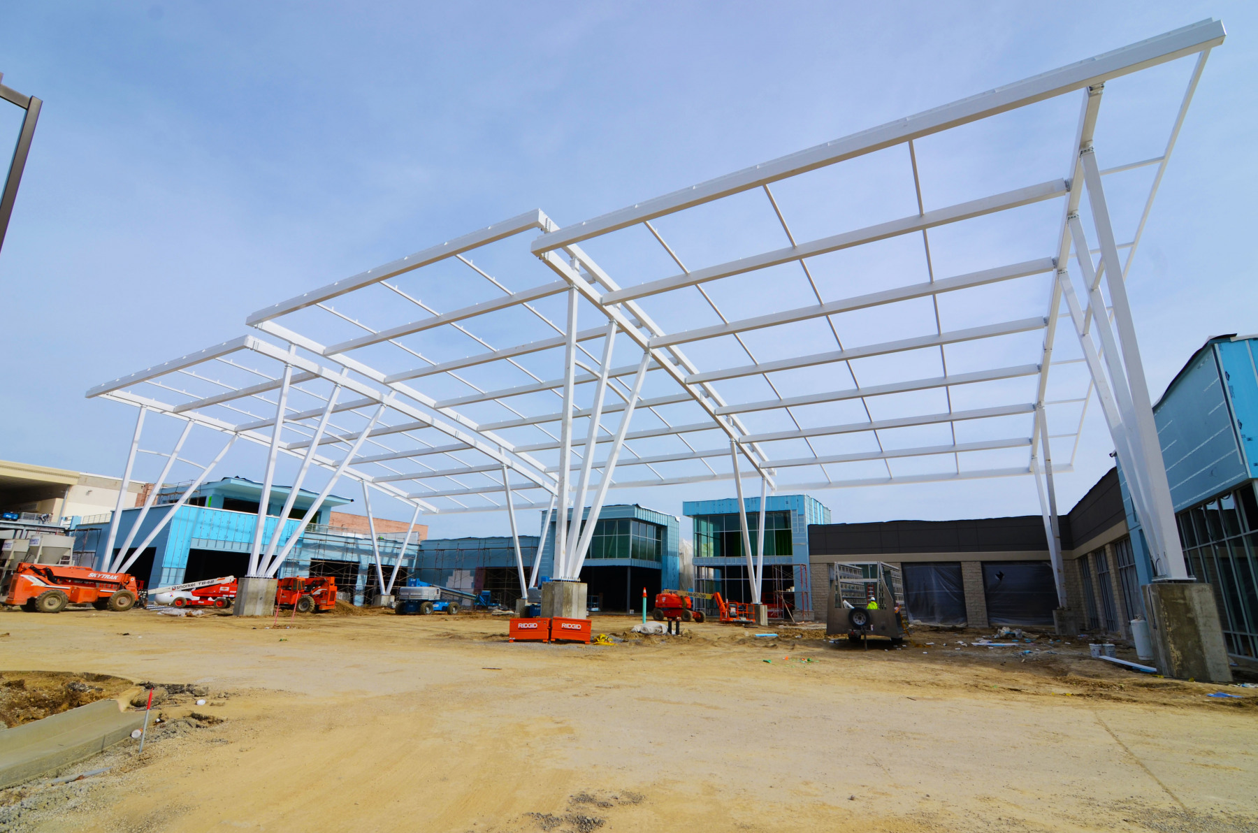 Ward Parkway Mall Canopy - Shawnee Steel & Welding